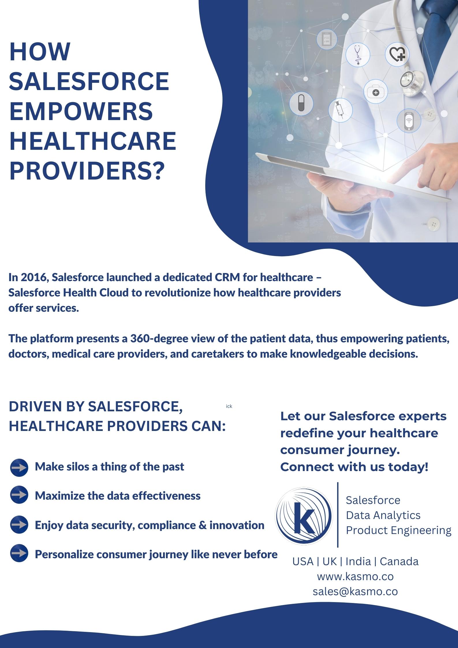 Explore How Salesforce Benefits the Healthcare Industry?
