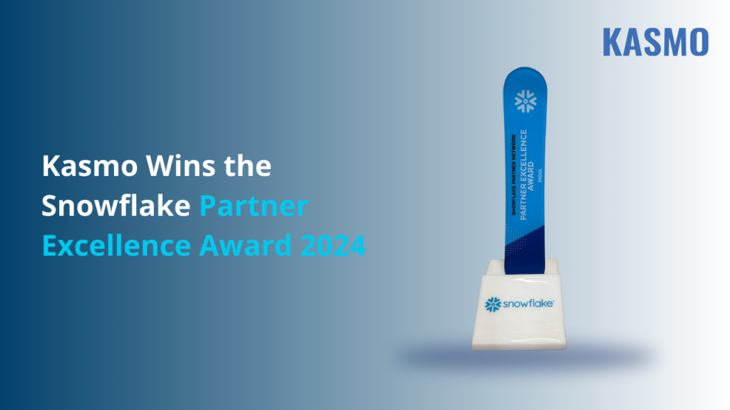 Kasmo Recognized as the Snowflake Emerging Partner 2024